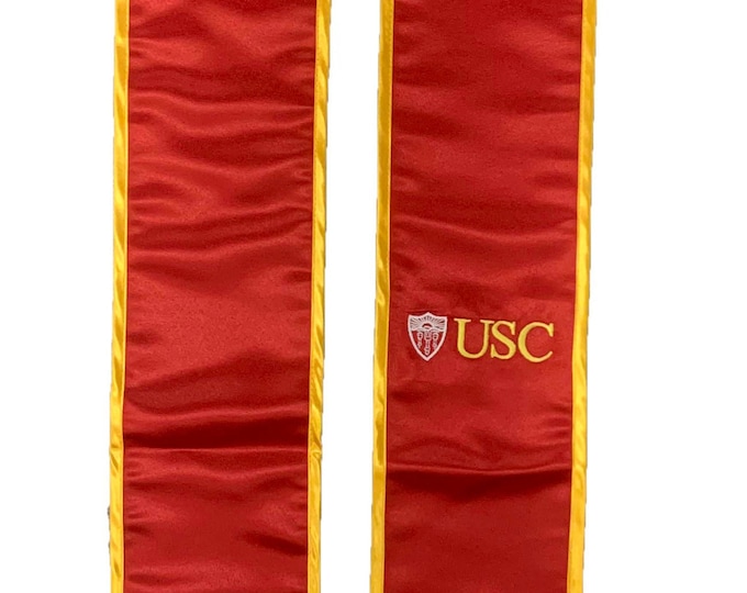 USC Graduation Stole - Etsy