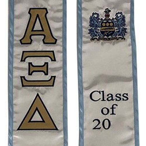 Sigma Alpha Epsilon Graduation Sash Stole - Etsy