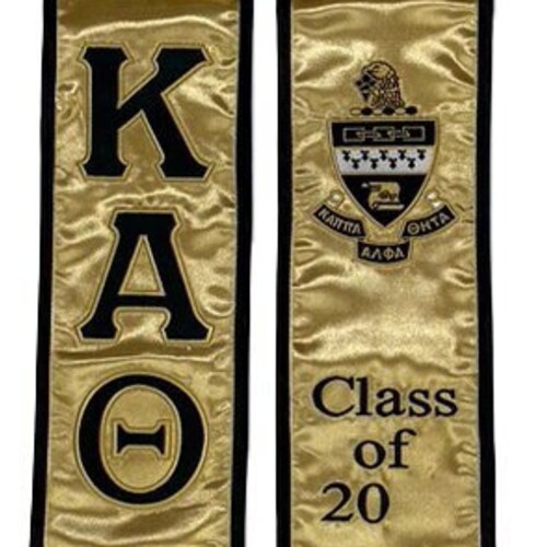 Kappa Alpha Theta Graduation Stole / Sash - Etsy