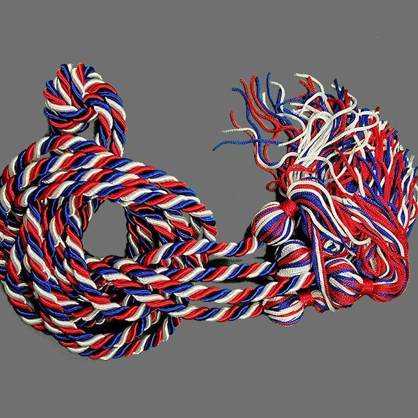 Red White and Blue Graduation Cord - Etsy