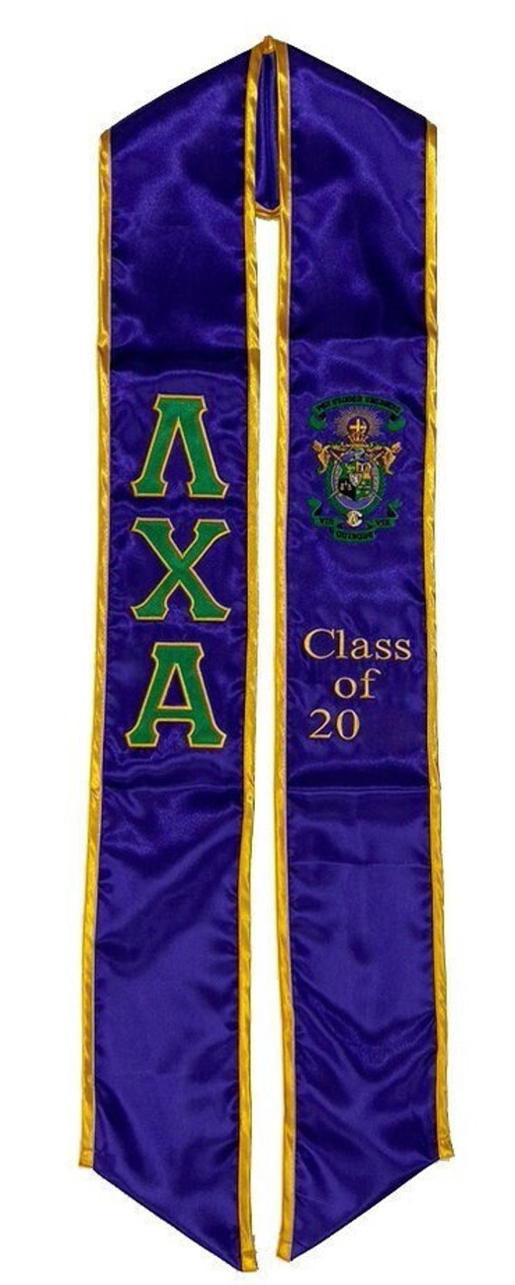 Lambda Chi Alpha Graduation Sash Stole - Etsy