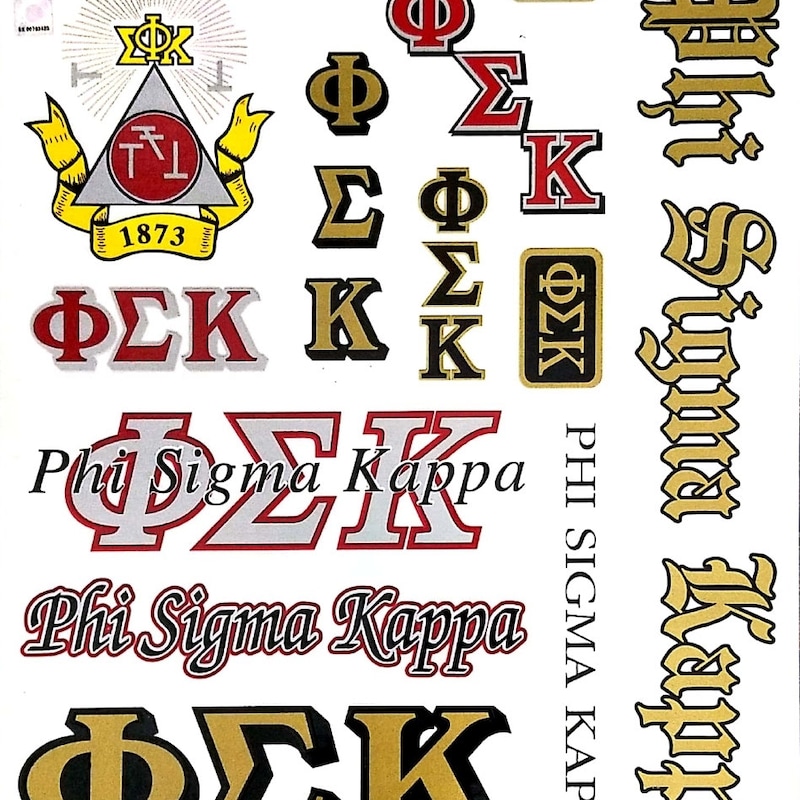 Phi Sigma Sigma Decal - Etsy