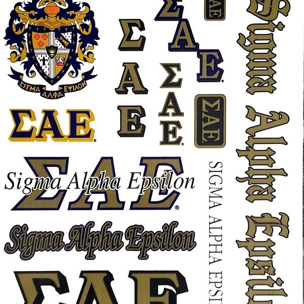 Sigma Alpha - Etsy