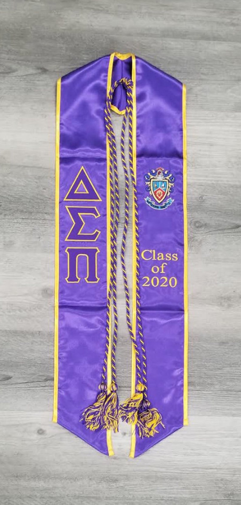 Delta Sigma Pi Graduation Stole Sash - Etsy