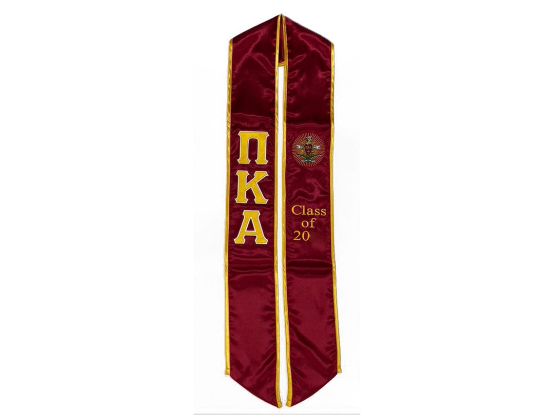 Pi Kappa Alpha Graduation Sash Stole - Etsy