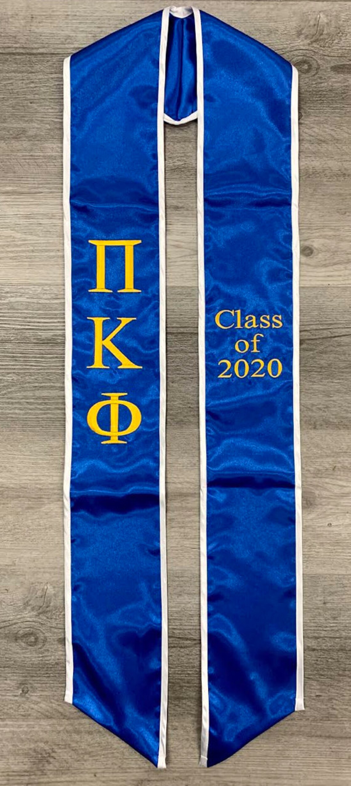 Pi Kappa Phi Graduation Sash Stole - Etsy
