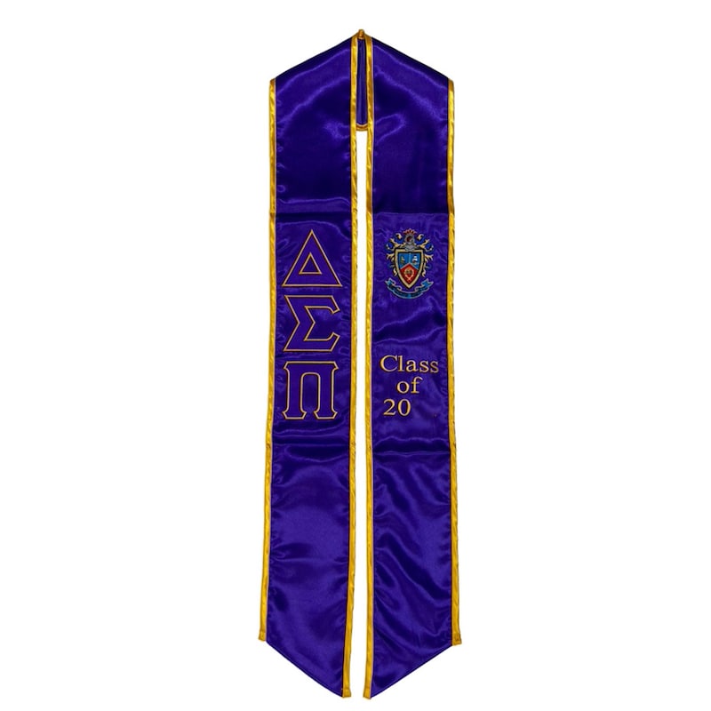 Graduation Embroidery of Sashes - Etsy