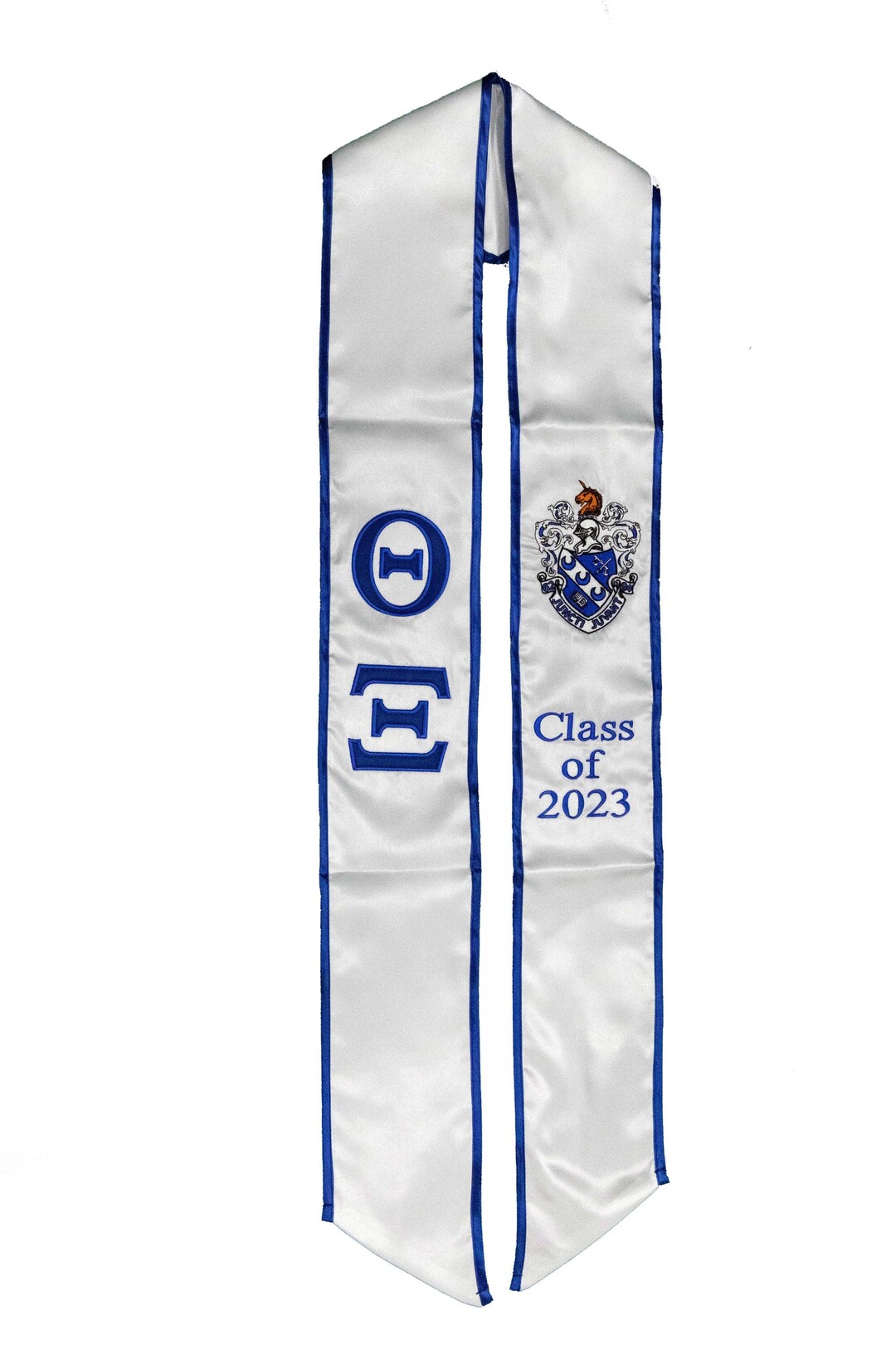 Theta Xi Graduation Sash / Stole - Etsy
