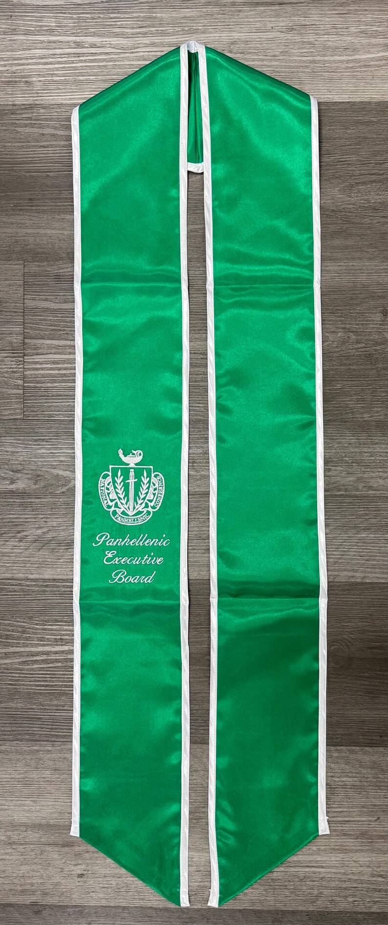 Panhellenic Executive Board Graduation Sash Stole - Etsy