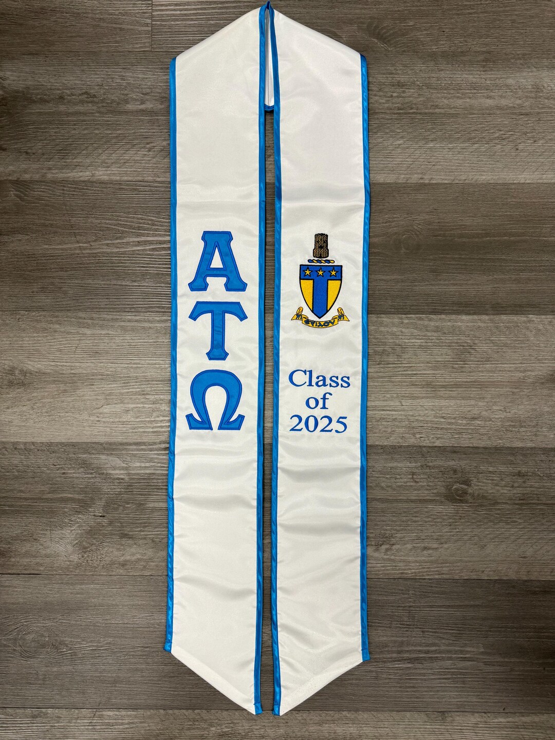 Alpha Tau Omega Graduation Stole Sash - Etsy