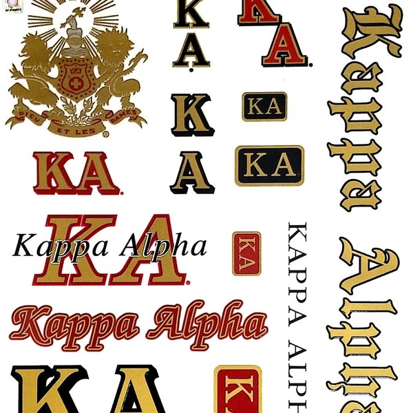 Kappa Alpha Order - Etsy