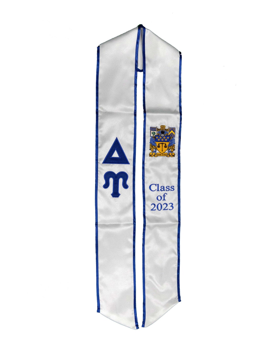 Delta Upsilon Graduation Sash Stole Sash - Etsy