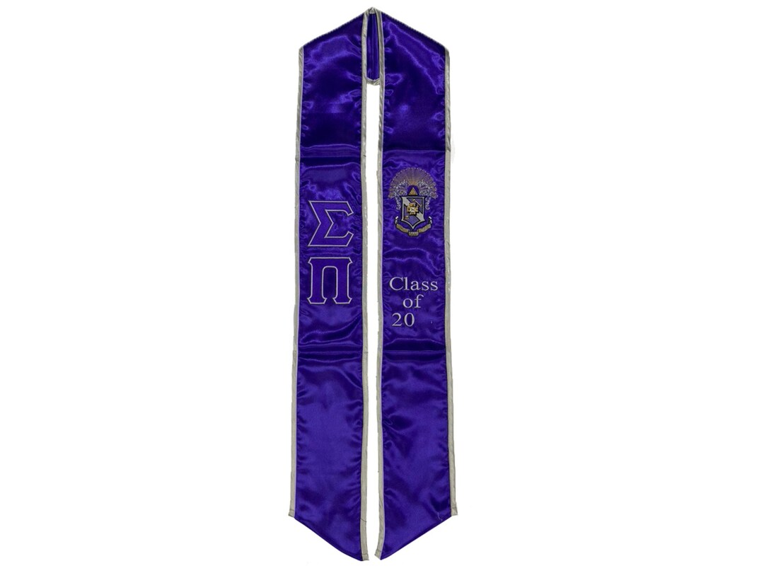 Sigma Pi Graduation Stole Sash - Etsy