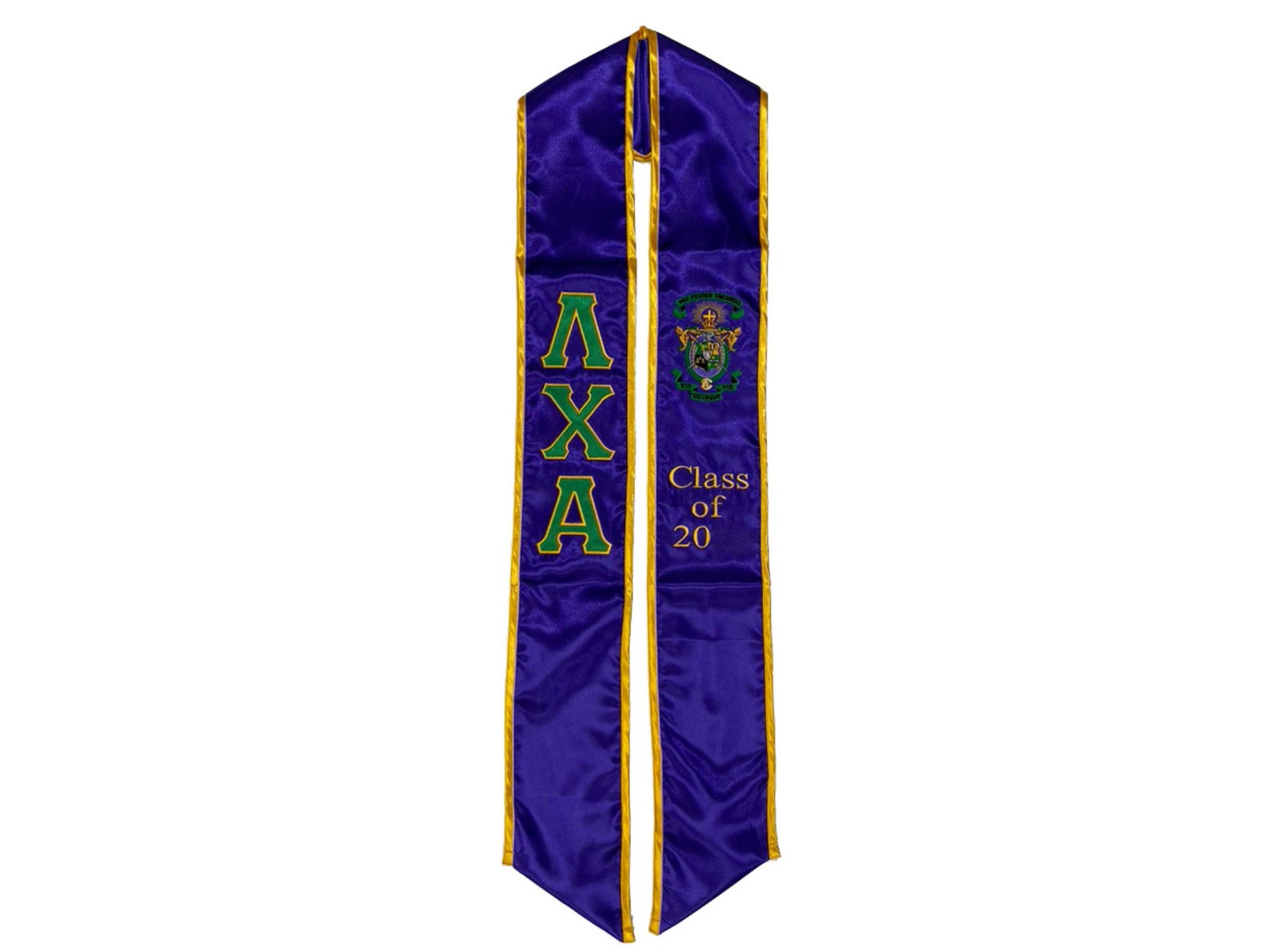 Lambda Chi Alpha Graduation Sash Stole - Etsy