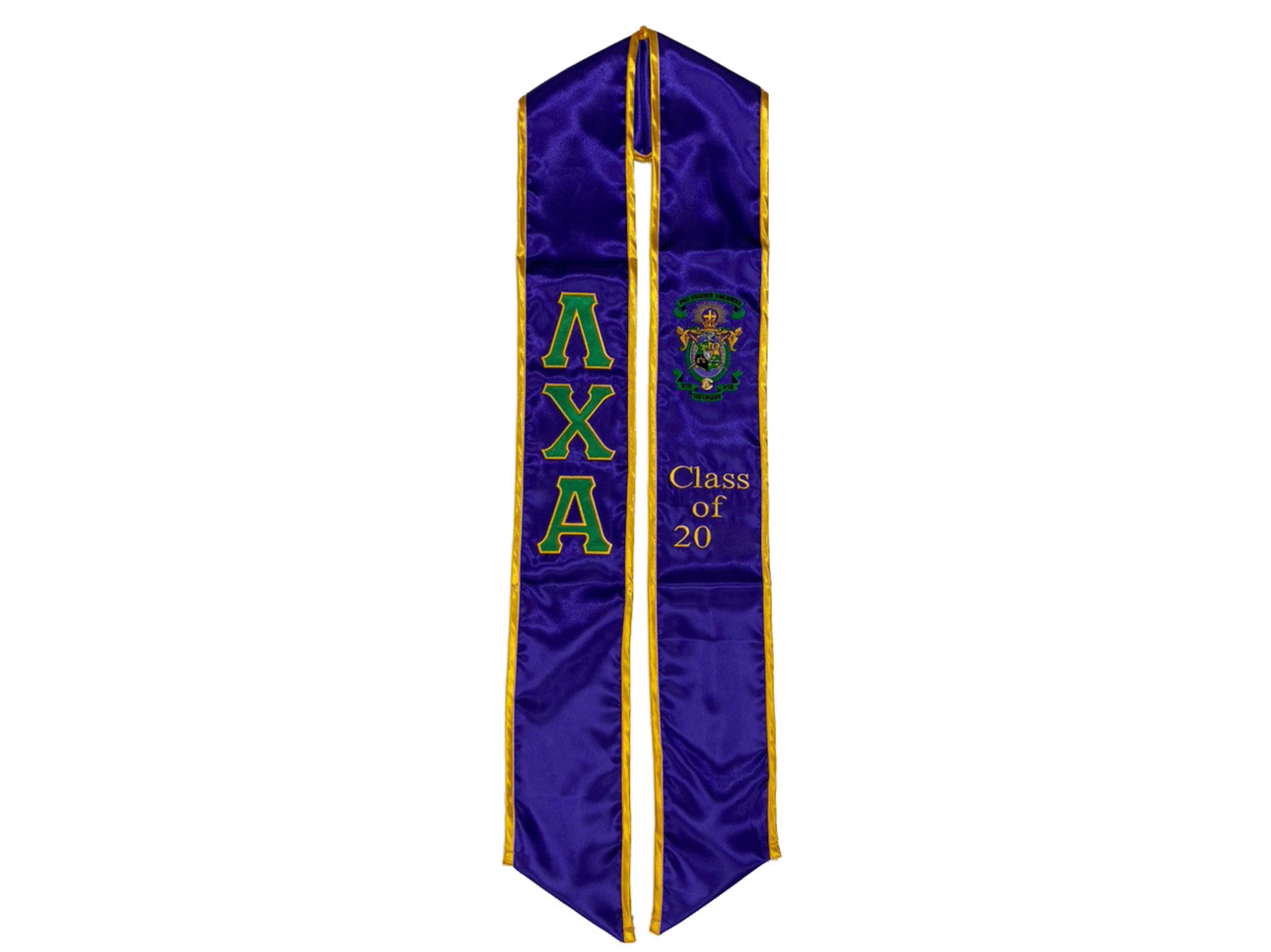 Lambda Chi Alpha Graduation Sash Stole - Etsy