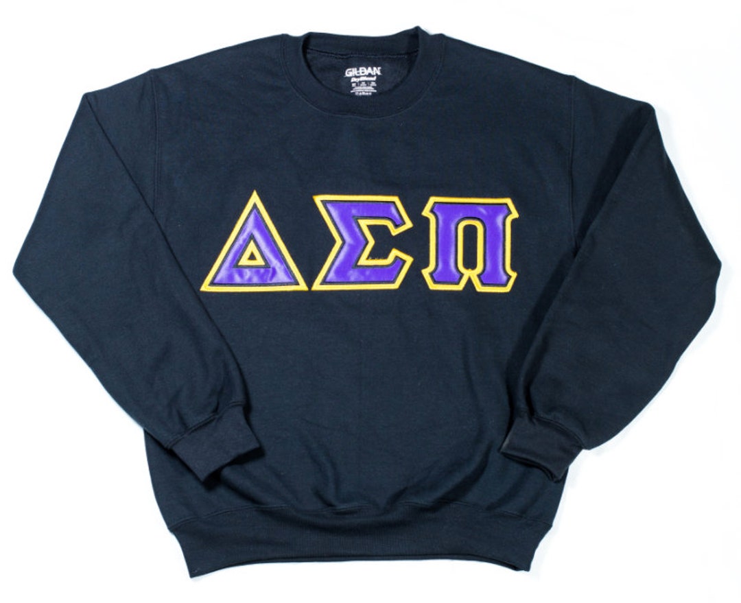Custom Fraternity Sorority Crewneck Letters - Etsy