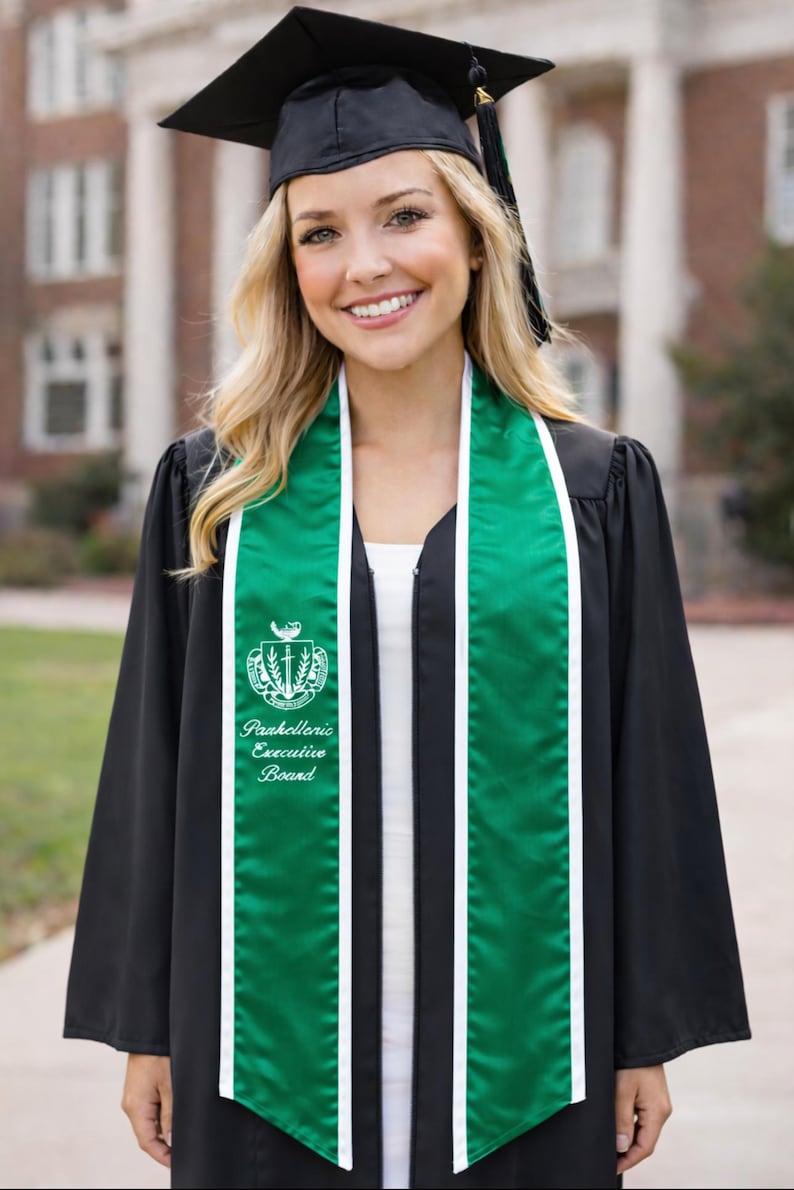 Panhellenic Executive Board Graduation Sash Stole - Etsy