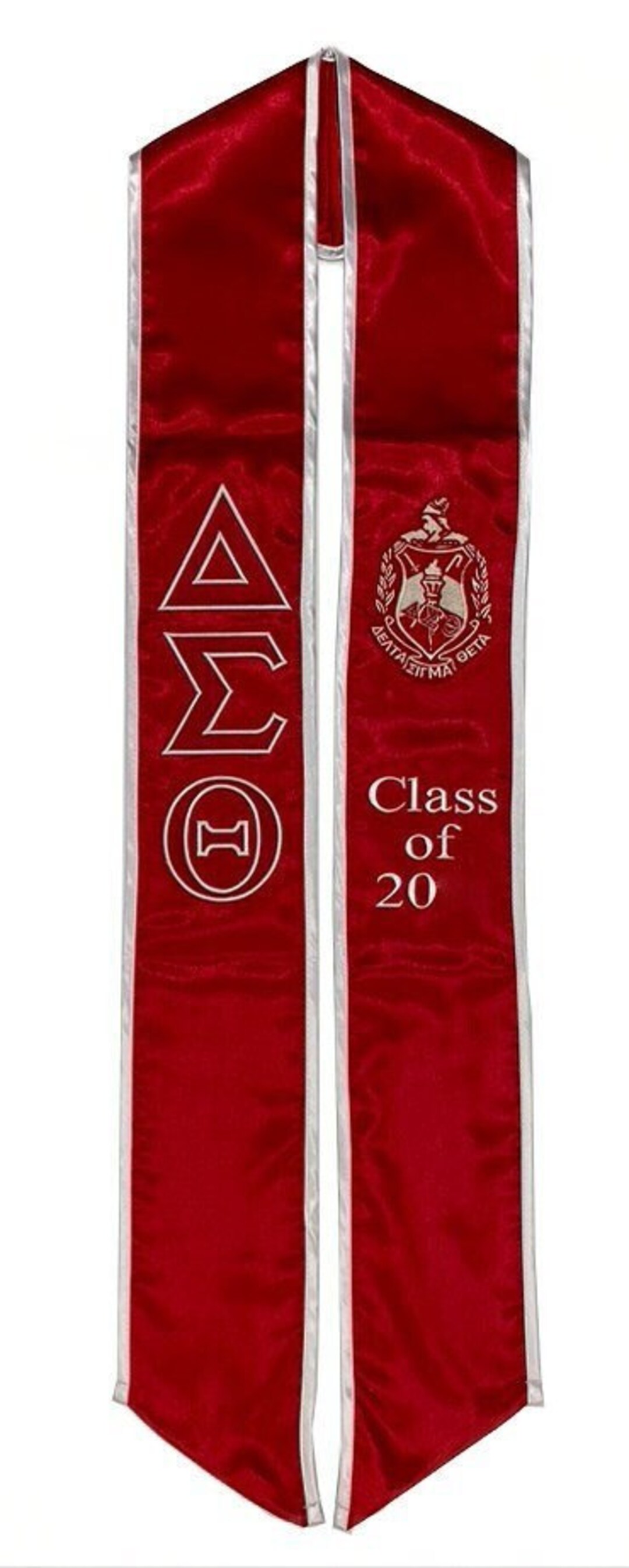 Delta Sigma Theta Graduation Sash Stole - Etsy