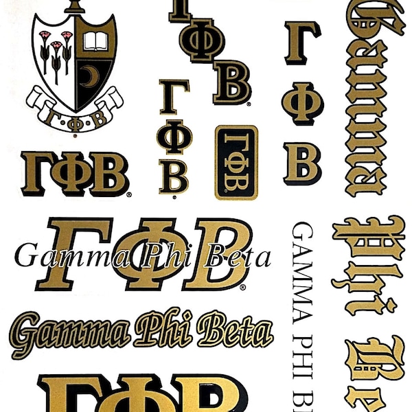 Gamma Phi Beta - Etsy
