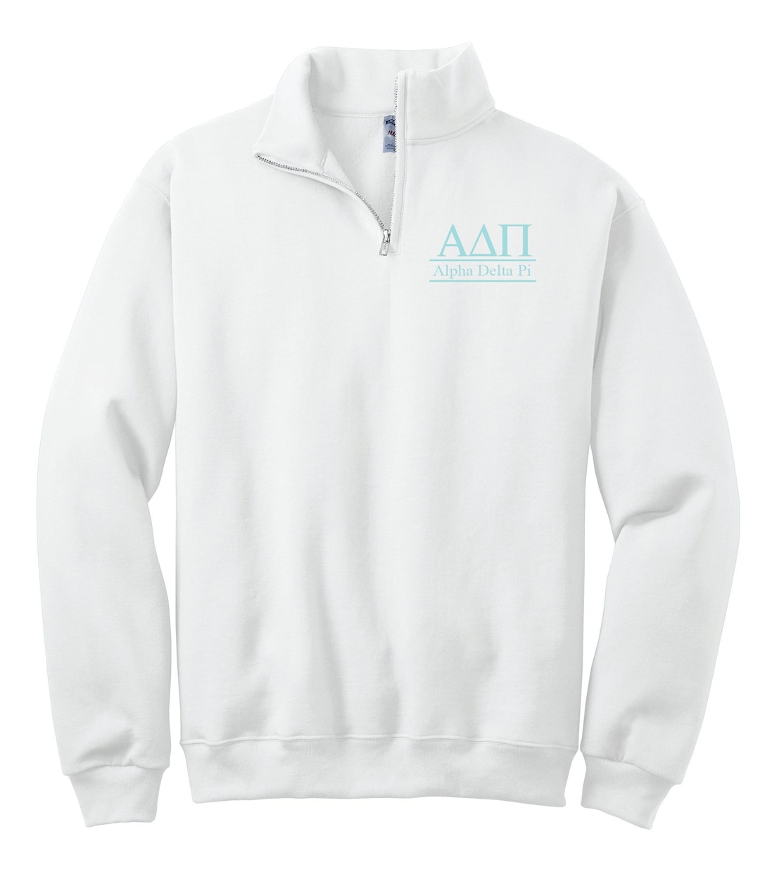 Alpha Delta Pi Custom Greek Quarter Zip - Etsy