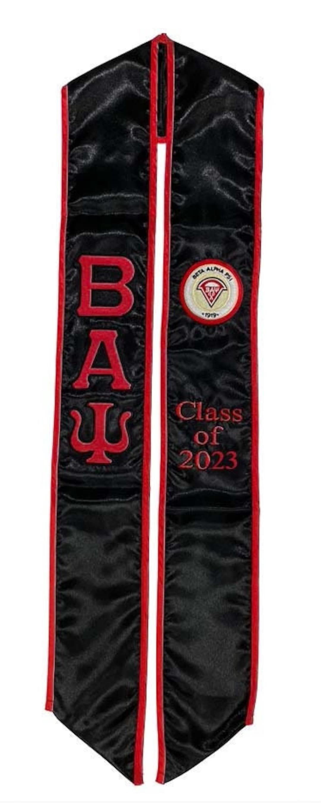 Beta Alpha Psi Graduation Stole Sash - Etsy