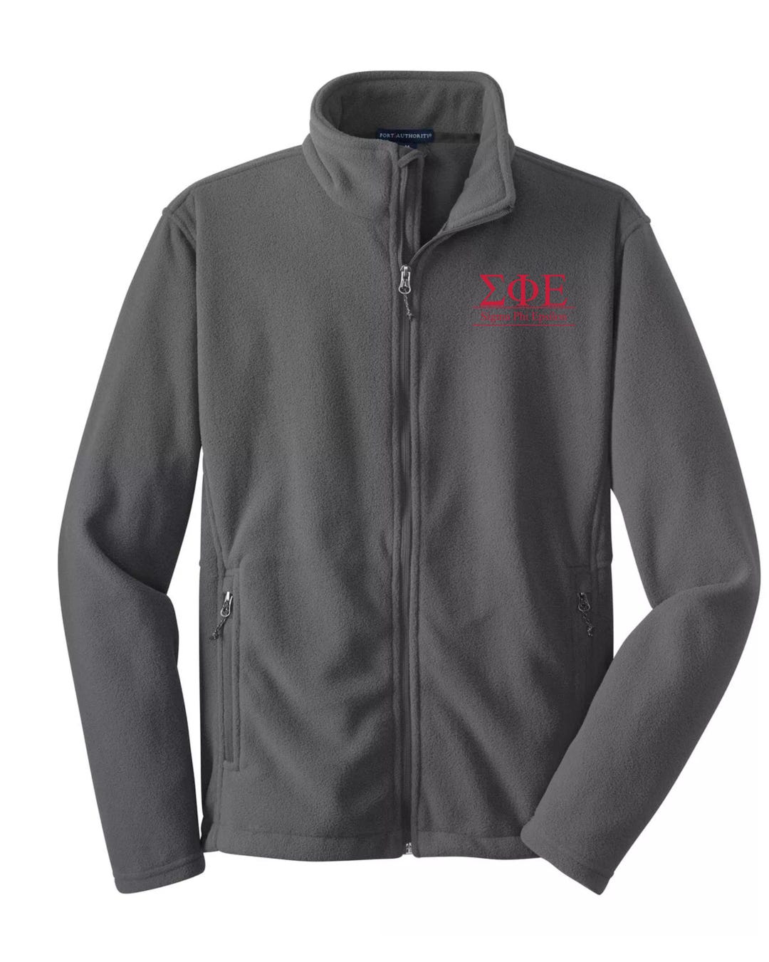 Sigma Phi Epsilon Fleece Jacket | Custom Embroidered Full-zip - Etsy