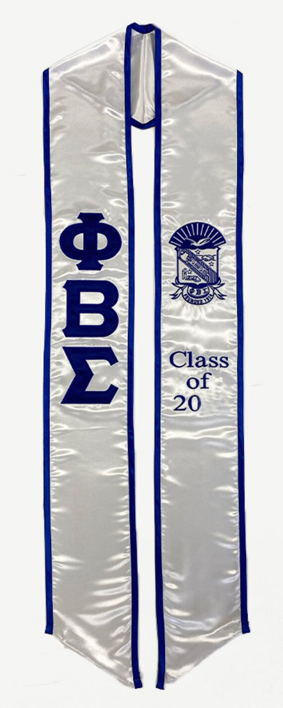 Phi Beta Sigma Graduation Stole / Sash - Etsy