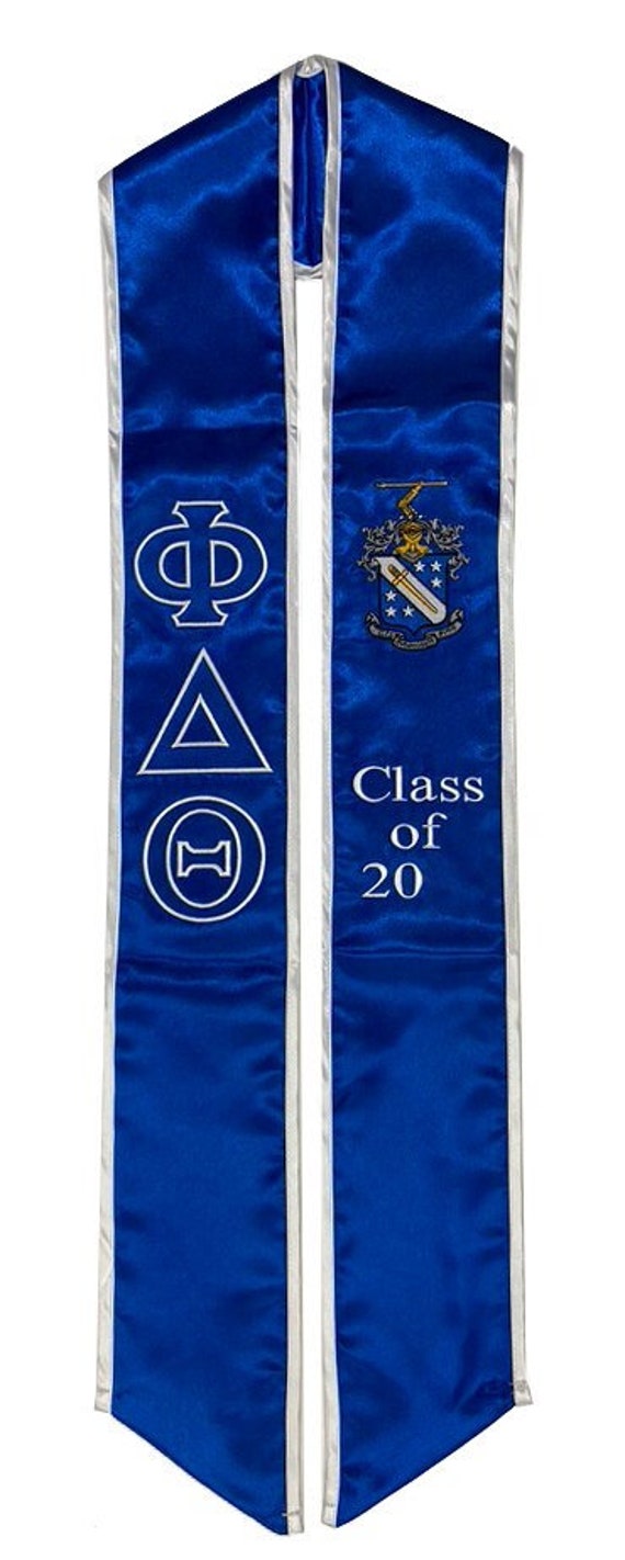 Phi Delta Theta Graduation Sash Stole - Etsy