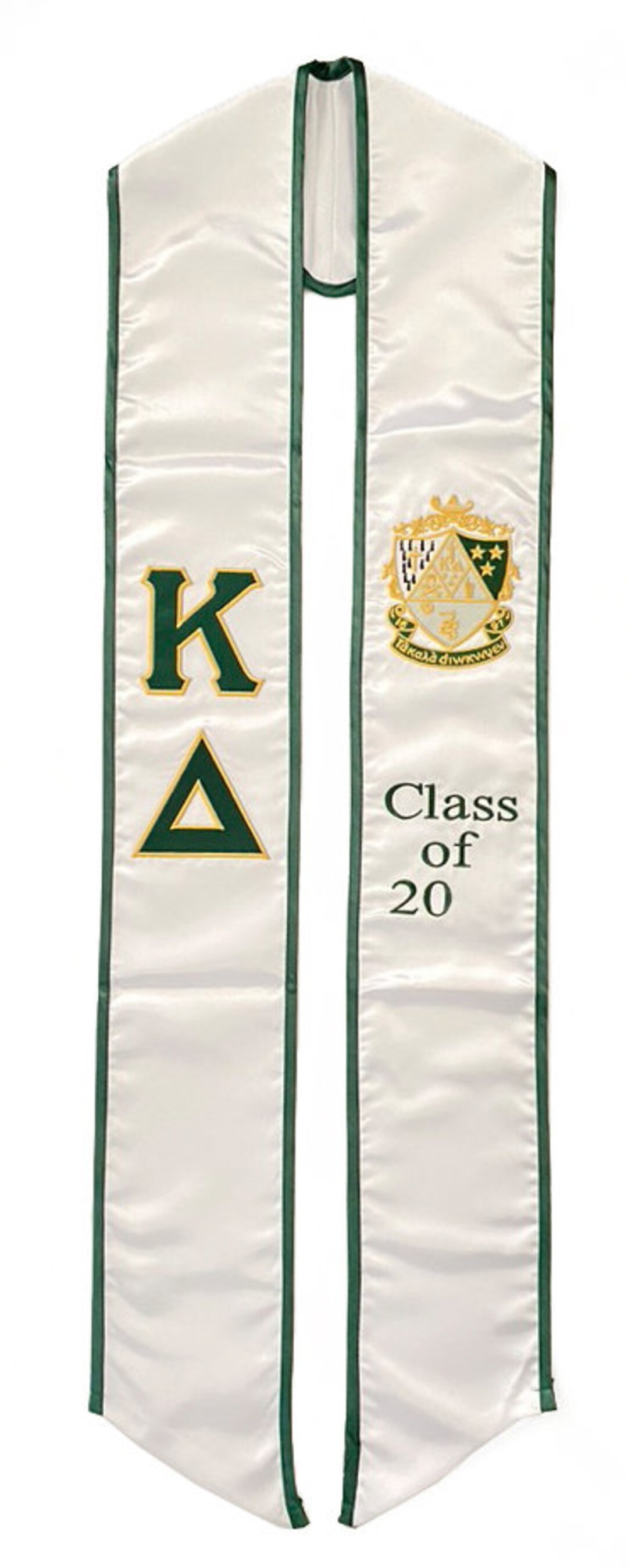 Kappa Delta Graduation Stole Sash - Etsy