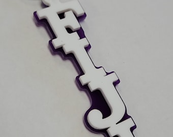 Fiji Keychain - Etsy