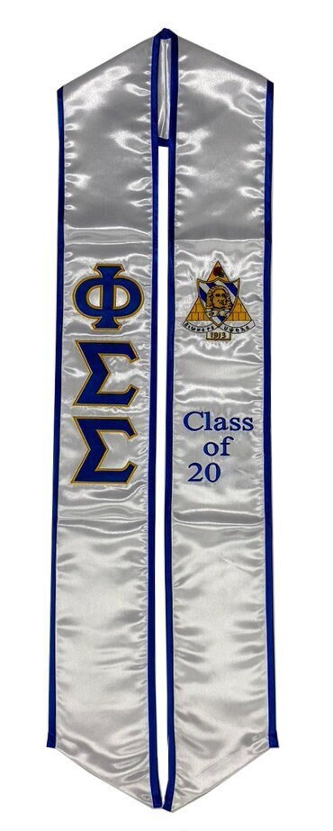 Phi Sigma Sigma Graduation Stole Sash - Etsy
