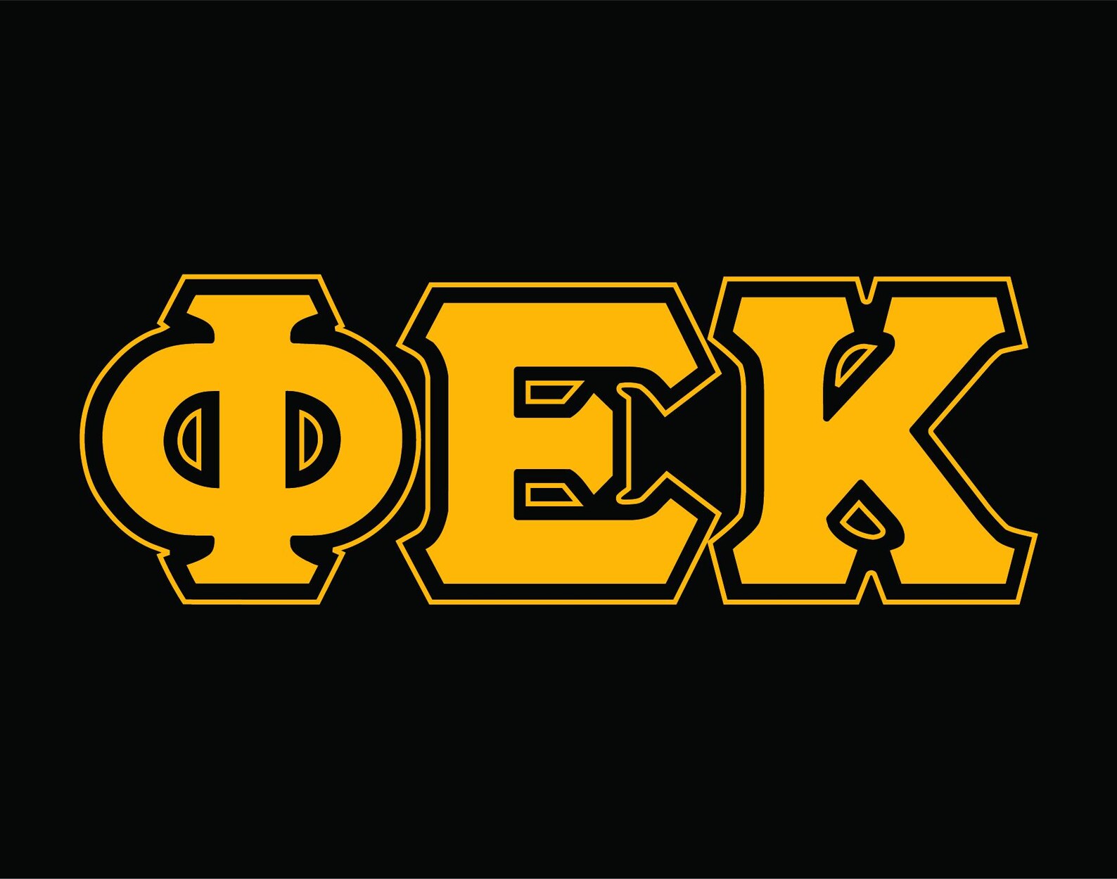 Phi Epsilon Kappa Greek Letter Fleece Sweatshirt- Custom Embroidered ...