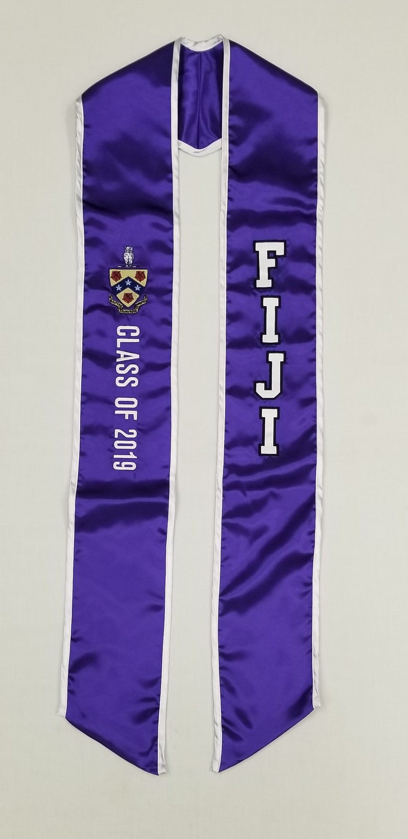 Phi Gamma Delta FIJI Graduation Sash Stole - Etsy