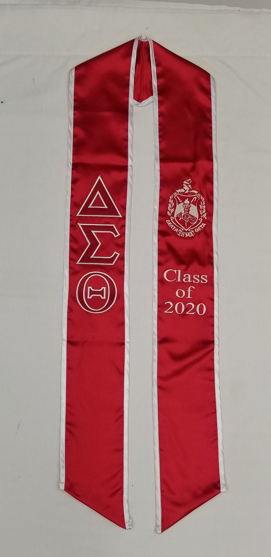 Delta Sigma Theta Graduation Sash Stole - Etsy