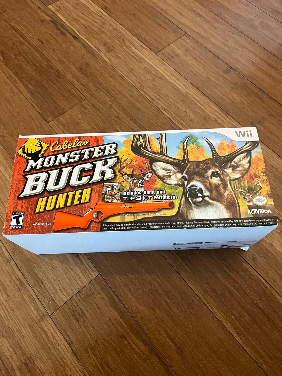 Cabelas Monster Buck Bundle With Gun - Nintendo Wii-preowned - Etsy