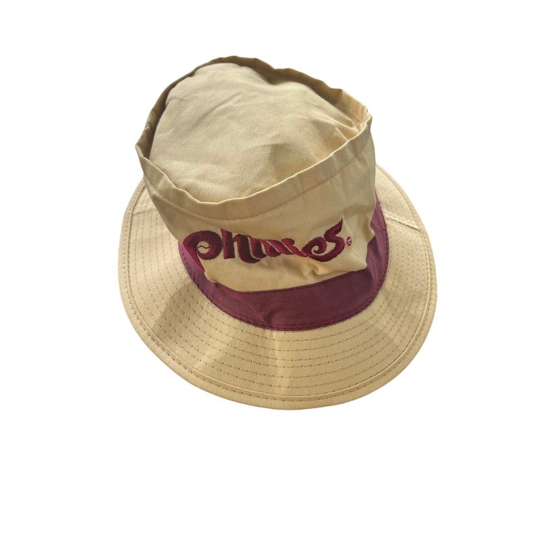 Vintage Philadelphia Phillies Bucket Hat- Texaco- Size Medium - Etsy