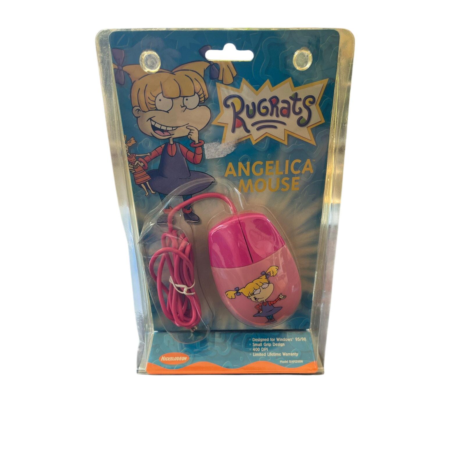 New Vintage Nickelodeon Rugrats Angelica Pickles Wired PC Mouse - Etsy