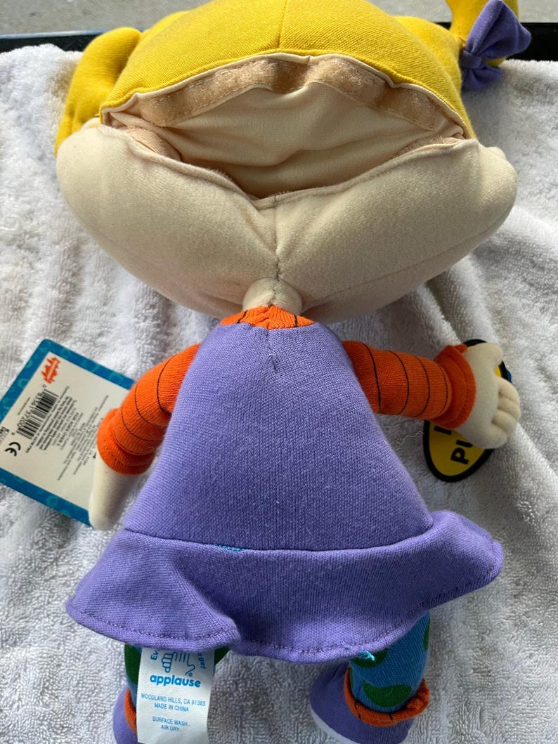 Rugrats Angelica Plush Hand Puppet 1998 -NWT - Etsy