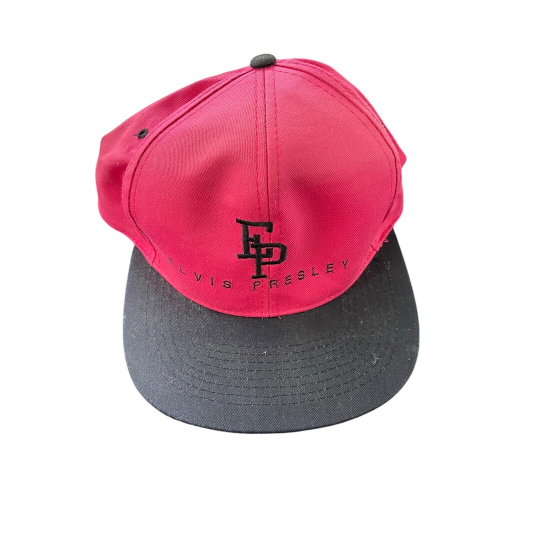 Vintage Snapback Elvis Presley Hat J Hats Pink/black-nos - Etsy