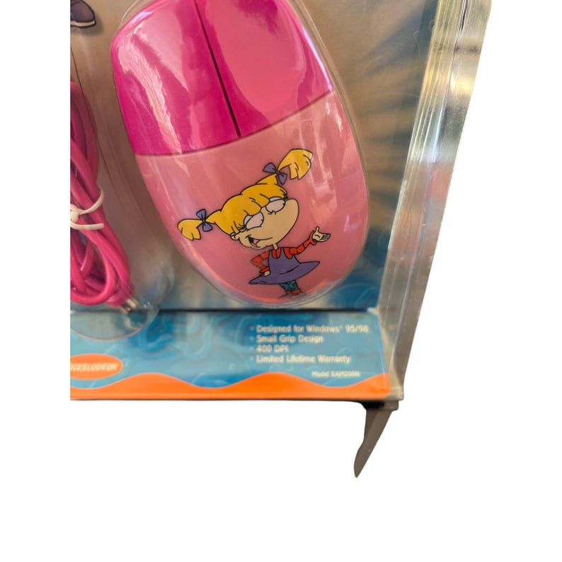 New Vintage Nickelodeon Rugrats Angelica Pickles Wired PC Mouse - Etsy