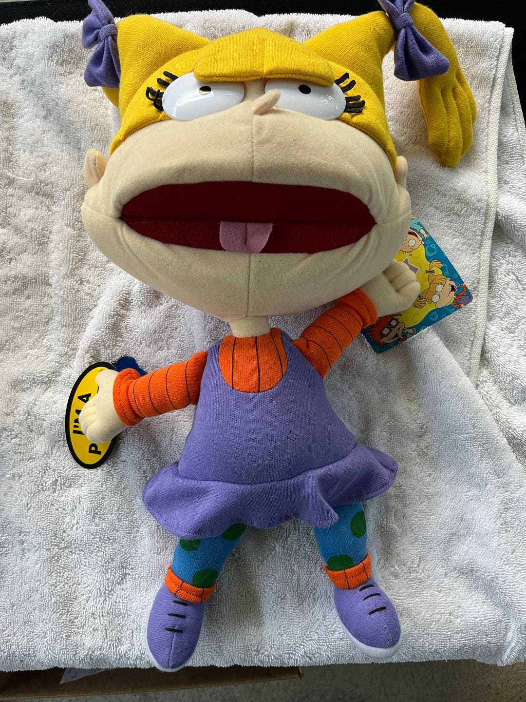 Rugrats Angelica Plush Hand Puppet 1998 -NWT - Etsy