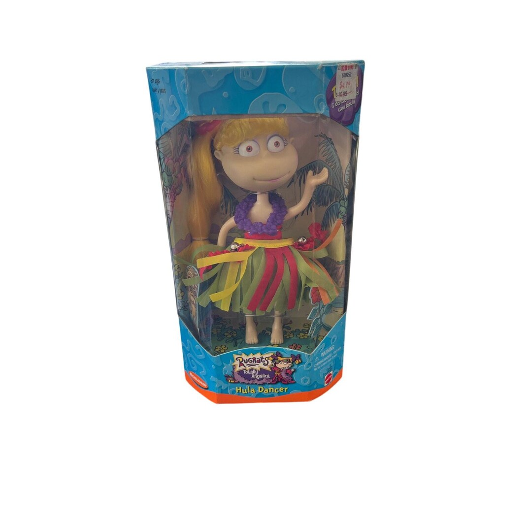 2000 Rugrats Mattel Nickelodeon Totally Angelica Hula Dancer ...