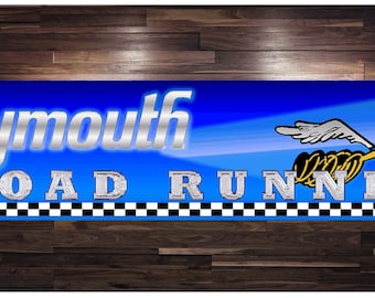 Vintage Plymouth Road Runner Logo Vinyl Decal Sticker multiple Sizes ...
