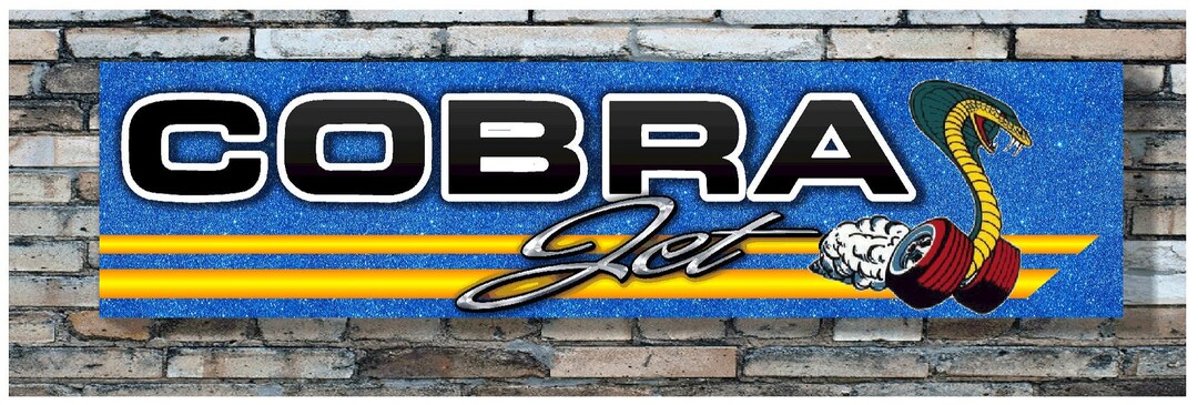 Cobra Jet Racing Banner - Etsy