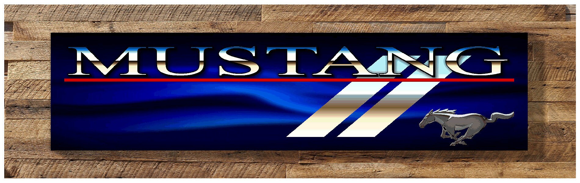Mustang Banner - Etsy