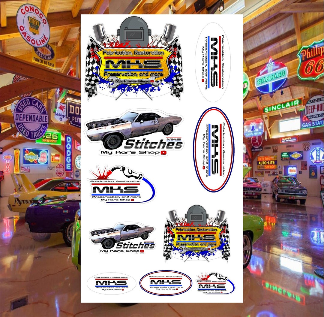 MKS Sticker Pack - Etsy