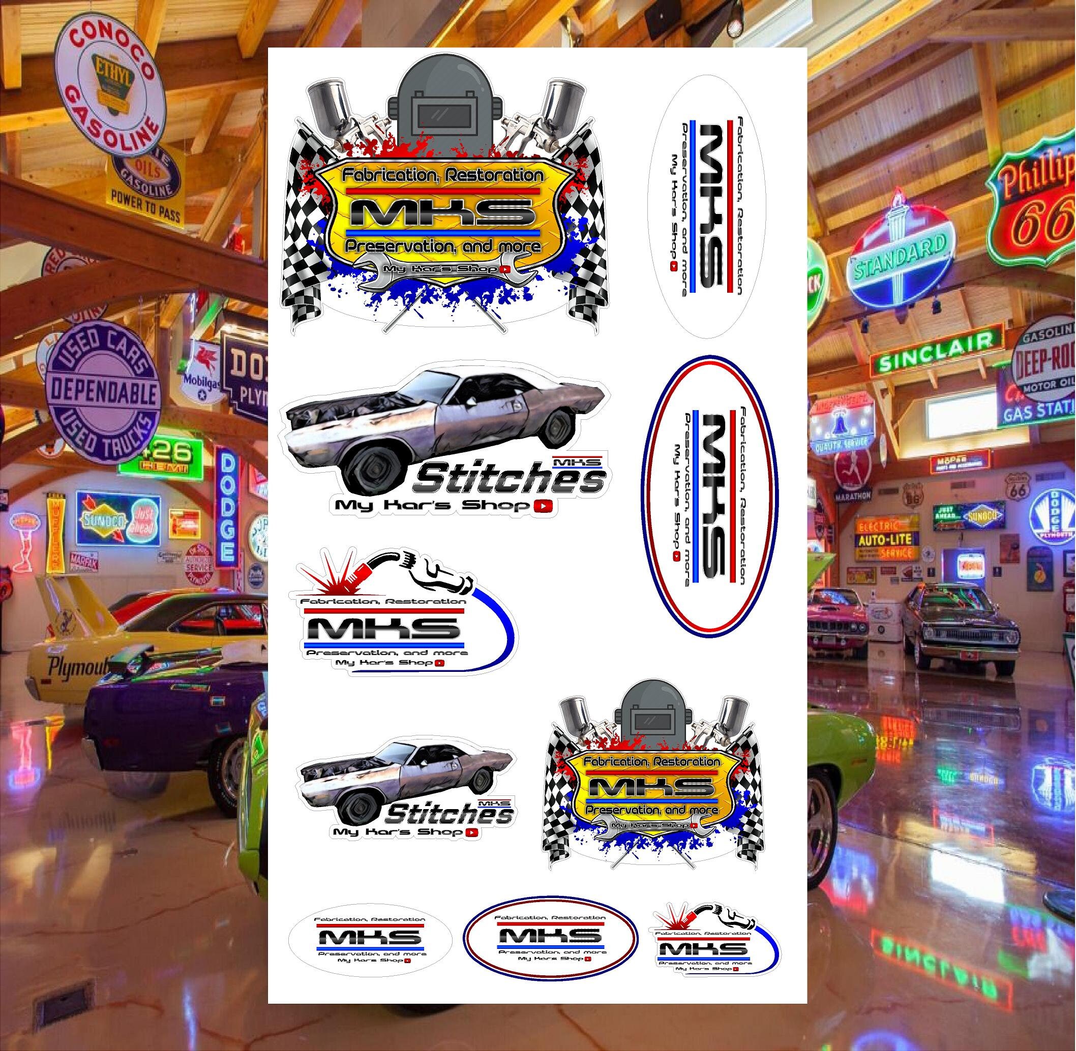 MKS Sticker Pack - Etsy