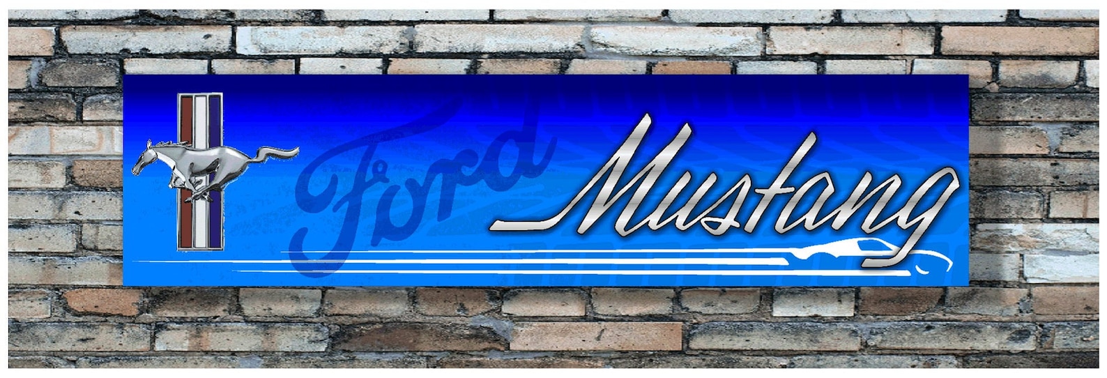 Mustang Banner - Etsy