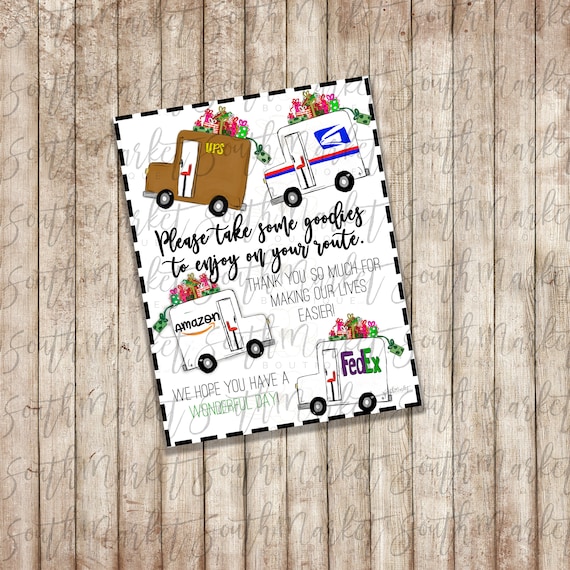 Printable Sign for Delivery Men | Etsy