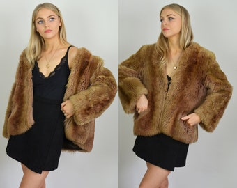 Vintage Fur Jacket | Etsy